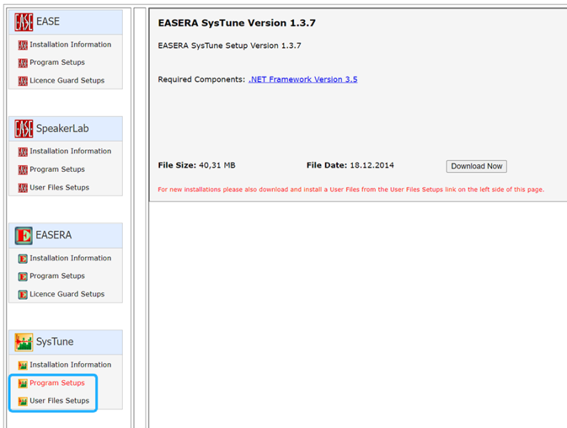 SysTune インストールとライセンシング | 製品 | AFMG_Japan